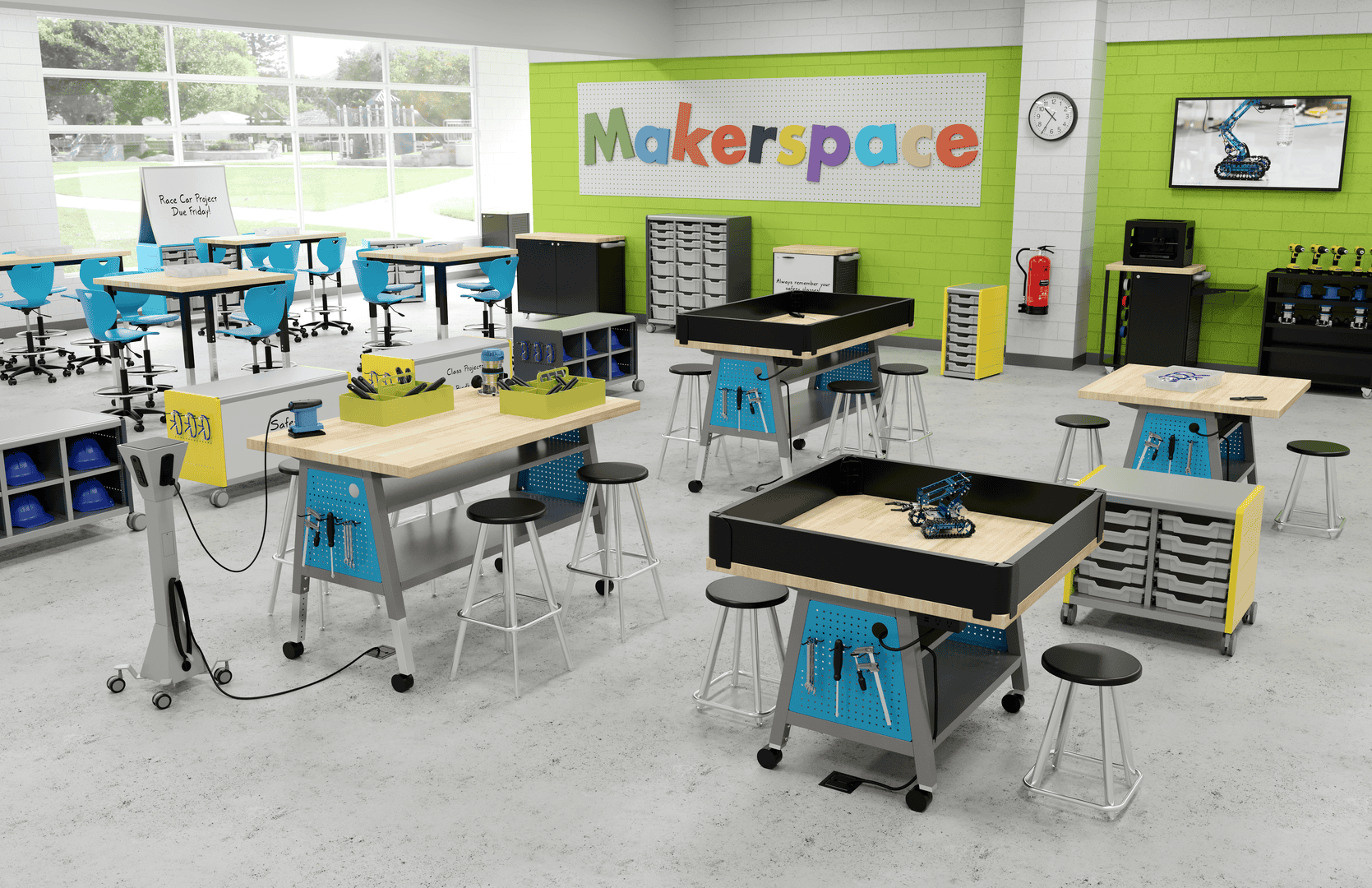 Makerspaces as Project-Based Learning Environments