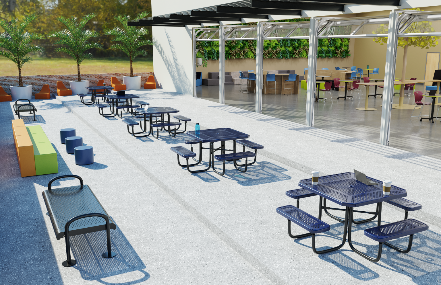 Highly Versatile Non-Instructional Spaces in Schools